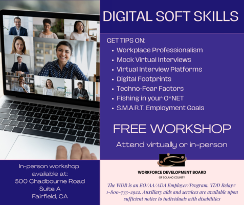 Digital Soft Skills Workshop - WDB Solano