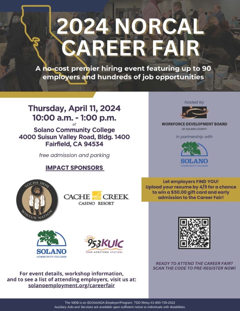NorCal Career Fair - WDB Solano